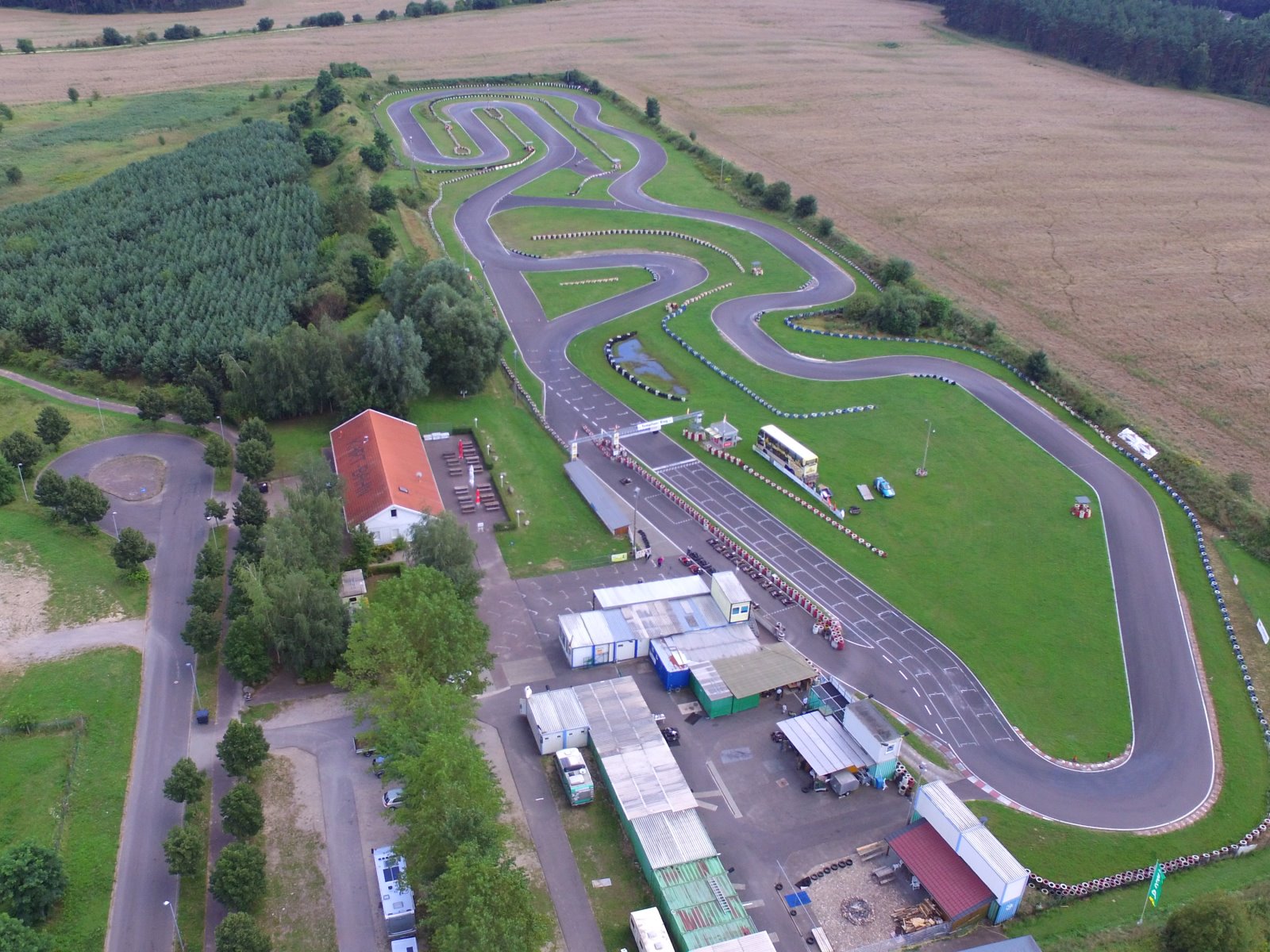 Kartbahn Templiner Ring - Die Bahn